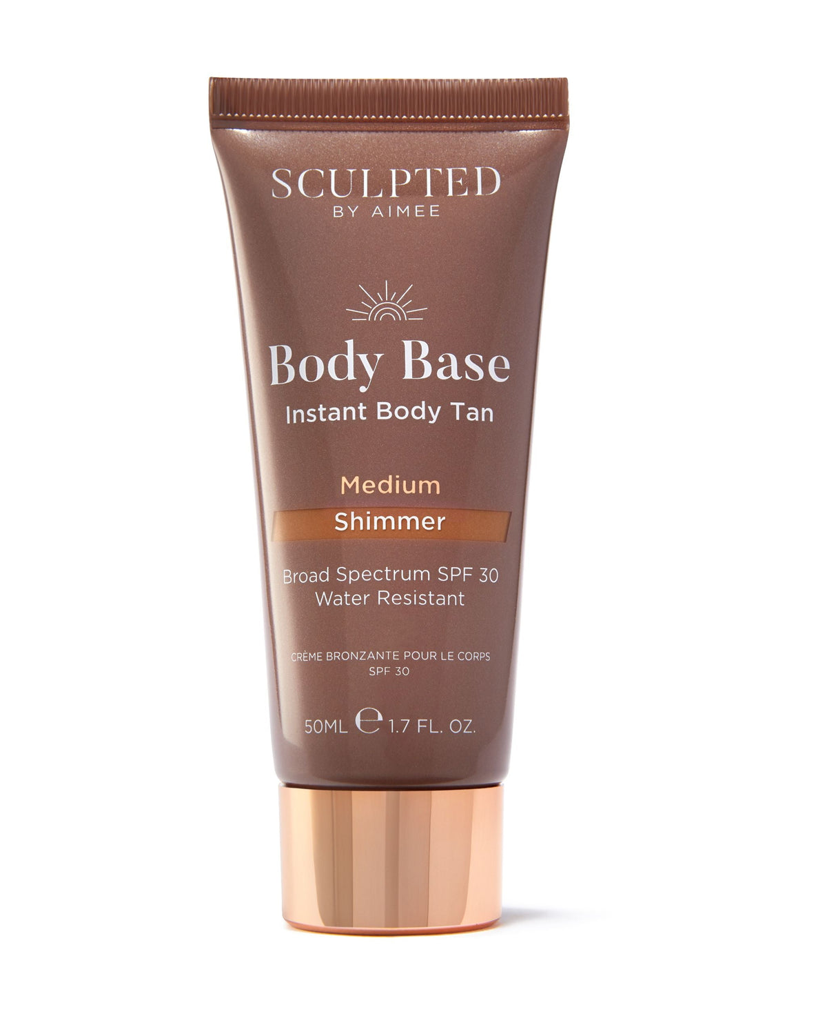 Body Base Shimmer Instant Tan Mini – Sculpted By Aimee | UK